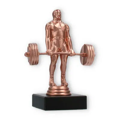 Trophy Plastic Figure Powerlifting with Engraving