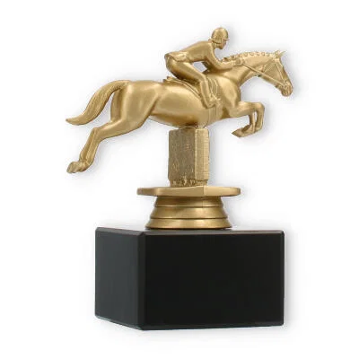 Trophy jumping figure - customizable, 12.8 cm