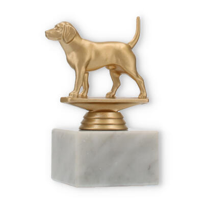 Trophy Beagle – with custom engraving and marble base